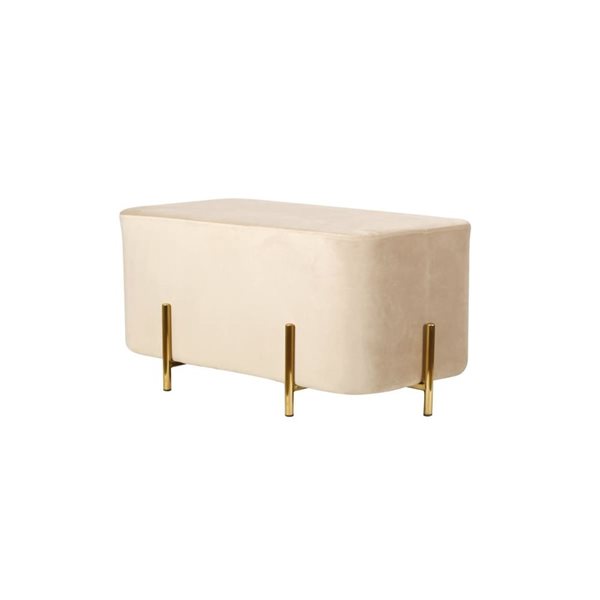 Pouf Alexander par Brassex beige 16,73 x 17,91 po 25146 | RONA