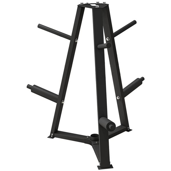 Soozier Weight Rack for 1-in/2-in Weight Plates - 660LBS Capacity ...