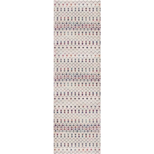 Rug Branch Modern Savannah 2 W x 30-ft L Cream Rectangular Indoor ...