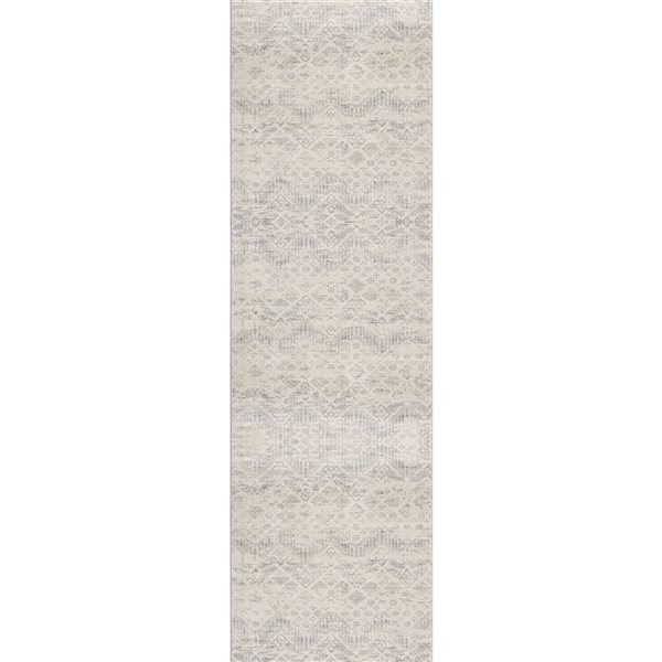 Rug Branch Modern Havana 2 W x 30-ft L Ivory Rectangular Indoor Runner ...