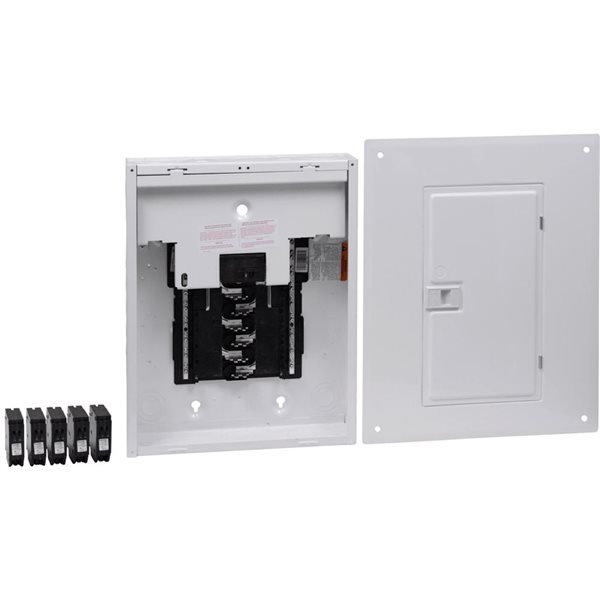 Homeline 200 A 30-Space 60-Circuit Arc-Fault Panel Kit with Plug-In ...