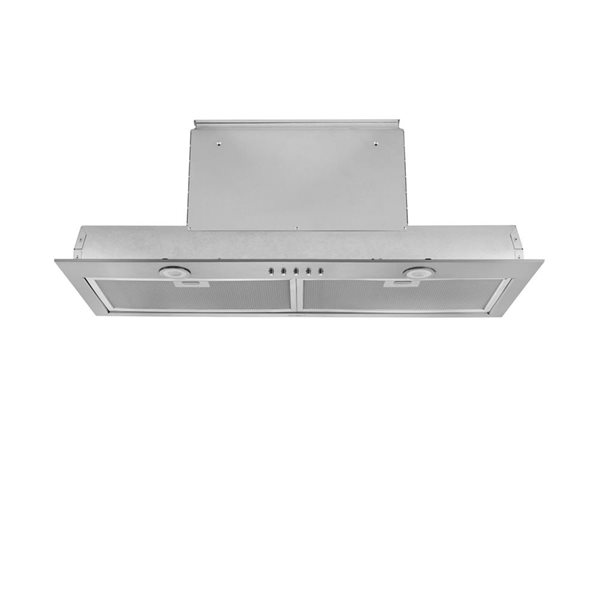 Broan 24-in Stainless Steel Built-In Convertible Range Hood Insert ...
