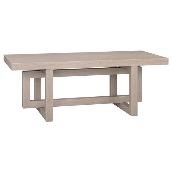 Hailey Home Breslow 47-in Wide Rectangular Coffee Table - Alder White ...