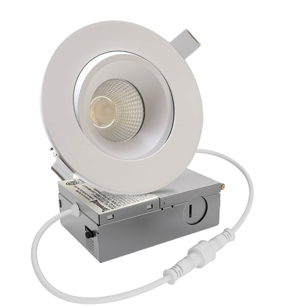 TorontoLed High power 12 W Recessed Gimbal Light w/ 4-in 5-Colour ...