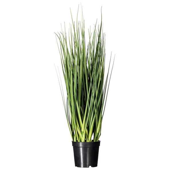 Vickerman 24-in Artificial Potted Extra Full Green Grass TN170524 | RONA
