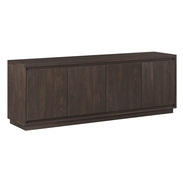 Hailey Home Presque Rectangular TV Stand for TV's up to 75-in - Alder ...