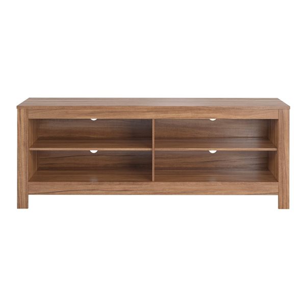 CorLiving Brown 60-in W Media Console for TVs up to 75-in w/ 4 Shelves ...