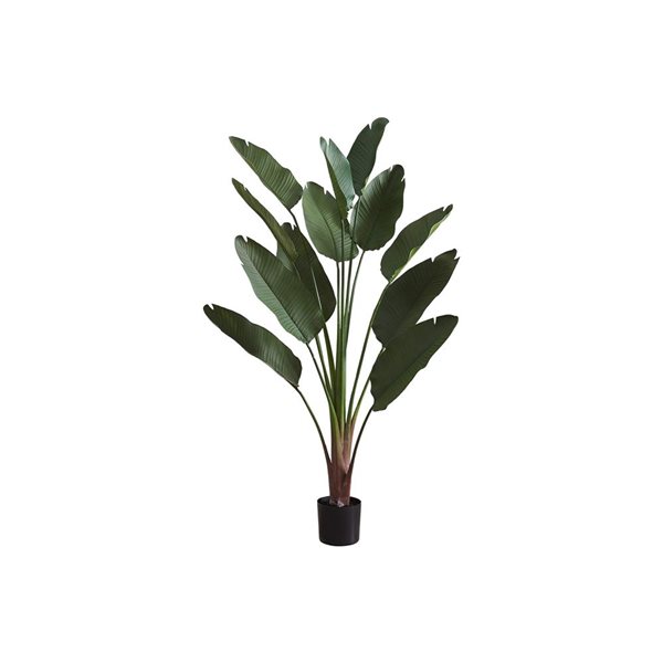 Monarch Specialties 83-in Tall Indoor Decorative Artificial Palm Tree ...