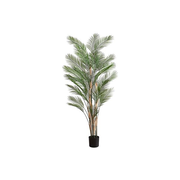 Monarch Specialties 83-in Tall Indoor Decorative Artificial Palm Tree ...