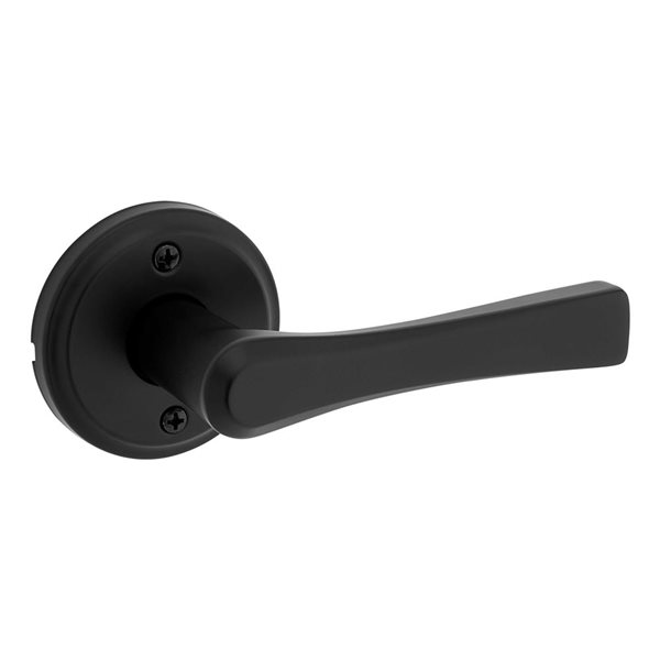 Levier de porte fixe Katella de Weiser, noir mat 9GLA120-127 | RONA