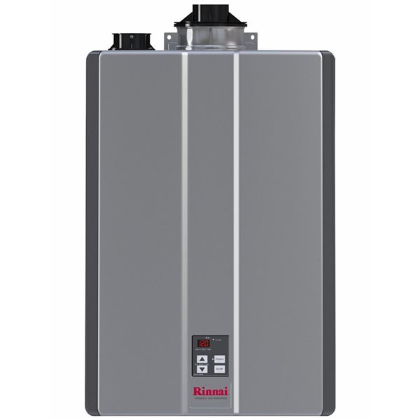 Rinnai Propane 130,000 BTU Residential Condensing Tankless Water Heater ...