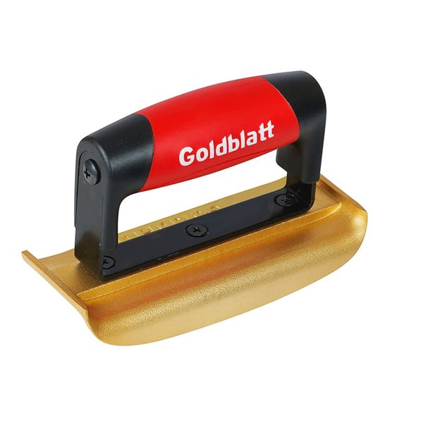 Goldblatt Bronze Concrete Edger w/ 6 x 2 3/16 - 5/8-in Lip and 1/4-in ...
