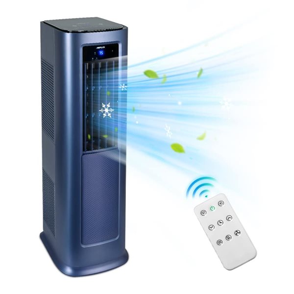 Edendirect 9,000 BTU 900-ft² 4-in-1 Portable Air Conditioner w/ Remote ...