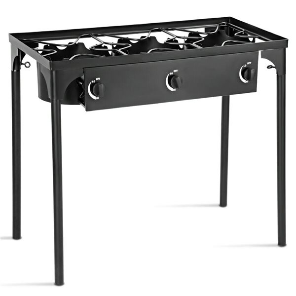 Costway Portable Propane Gas 225,000-BTU 3-Burner BBQ OP3503 | RONA