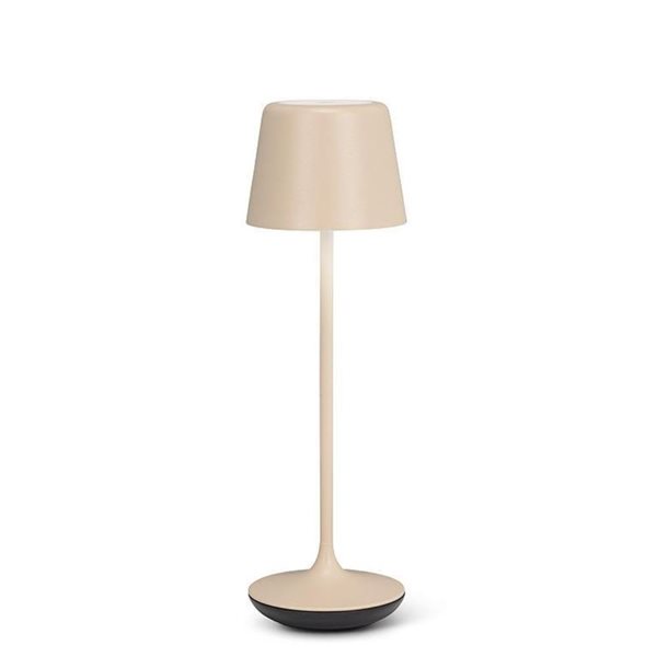 Abbott Bell-Shaped LED Rechargeable and Dimmable Table Lamp 9.5 w ...