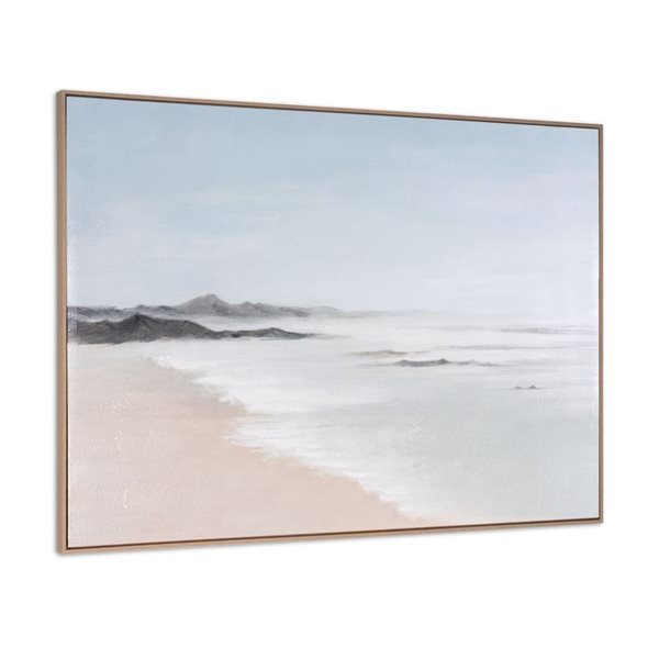 Toile moderne scène de plage Oceana Bay de Gild Design House 40 x 56 po ...
