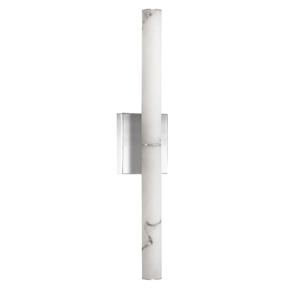 Dainolite Reuben 20W 24-in Integrated LED Modern Metal Wall Sconce ...