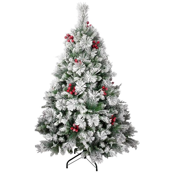 Northlight Real Touch 5-ft H Whittaker Spruce Unlit Heavily Full ...