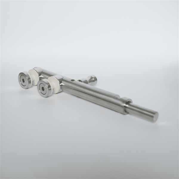 RF Transparent Floor Lock for Glass Railing and Glass Fence - Stainless ...