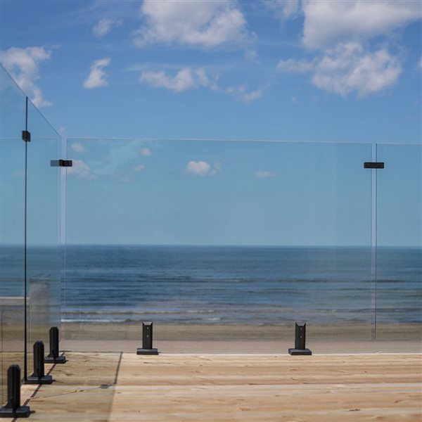 RF TRANSPARENT RF Tranparent 33.6 x 66.9-in Tempered Glass Panel for ...