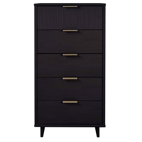 Grande commode étroite moderne 23,62 po l. Granville par Manhattan ...