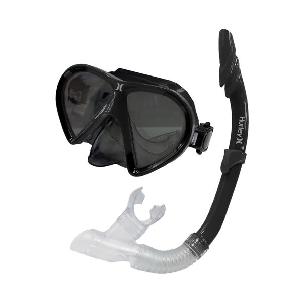 Hurley Adult Snorkel Set - Black 164201AGMD1 | RONA