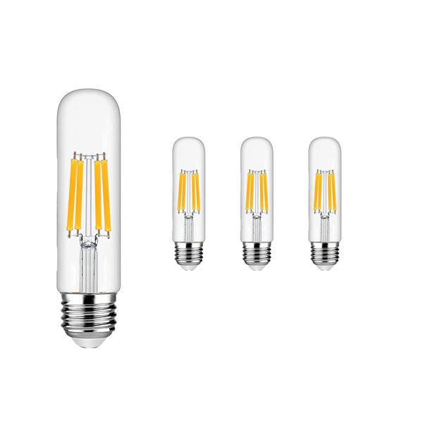 TorontoLed T10 Bulb Ultra Bright 900 Lumens 9 W=100 W E26 LED Light ...