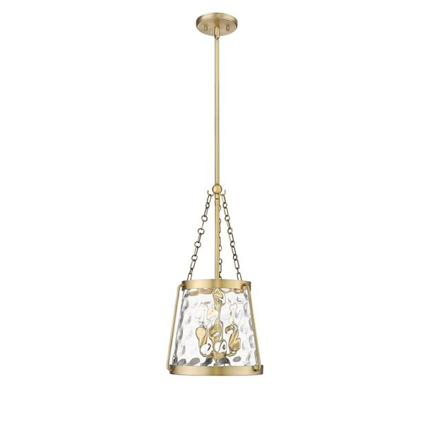 Millennium Lighting Adabella 11.75 W x 21.63-in H Vintage Brass Metal 3 ...