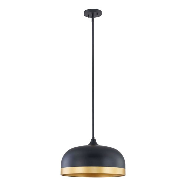MILLENNIUM LIGHTING Millenium Lighting Amarra 3-Light Dome Black Metal ...