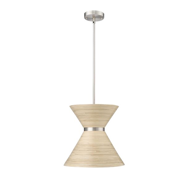 MILLENNIUM LIGHTING Millenium Lighting Jaycen 1-Light Geometric Brown ...