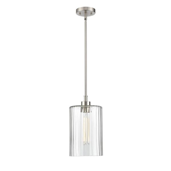 MILLENNIUM LIGHTING Millenium Lighting Chastine 1-Light Cylinder Clear ...