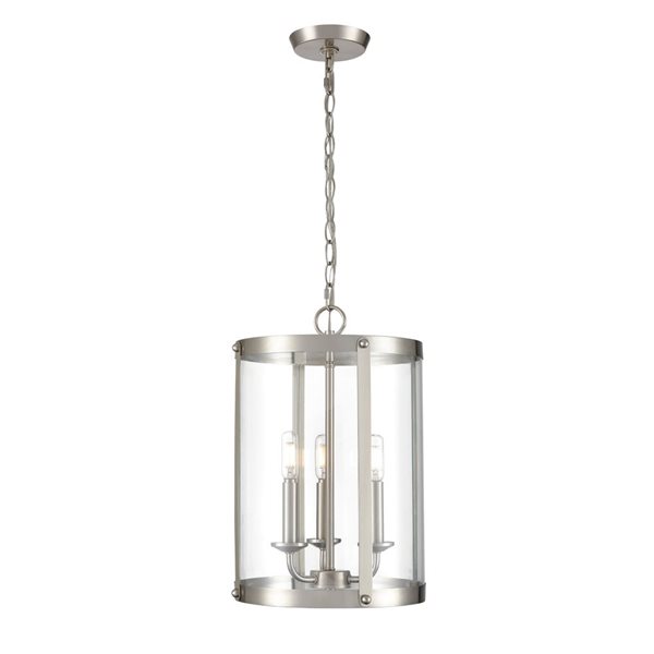 MILLENNIUM LIGHTING Millenium Lighting Aydenn 3-Light Cylinder Clear ...