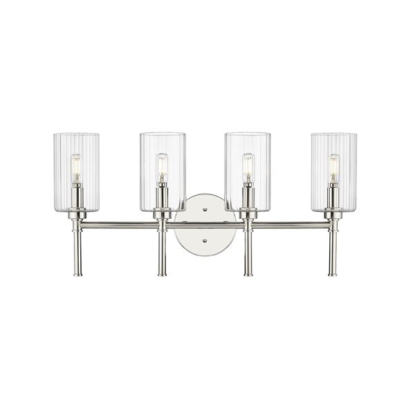 MILLENNIUM LIGHTING Millenium Lighting Chastine 4-Light Seeded Glass ...