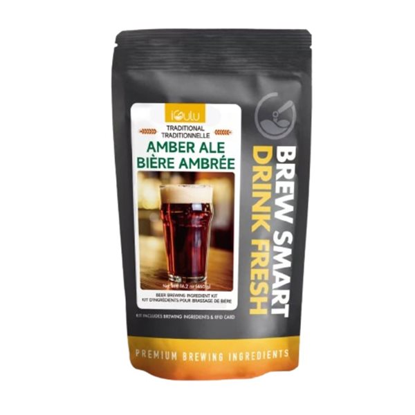 iGulu Traditional Amber Ale Beer Brewing Ingredient Kit LB05-US | RONA