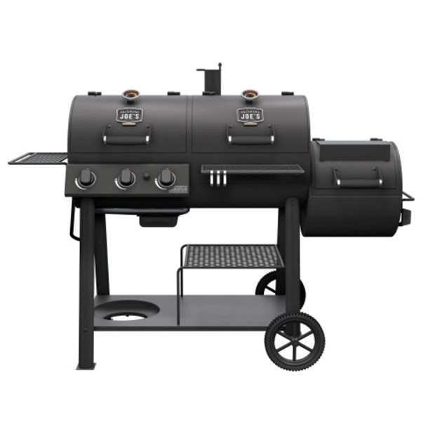 Oklahoma Joe's Canyon 40.1-in Black Combo Grill and Smoker 25205101 | RONA