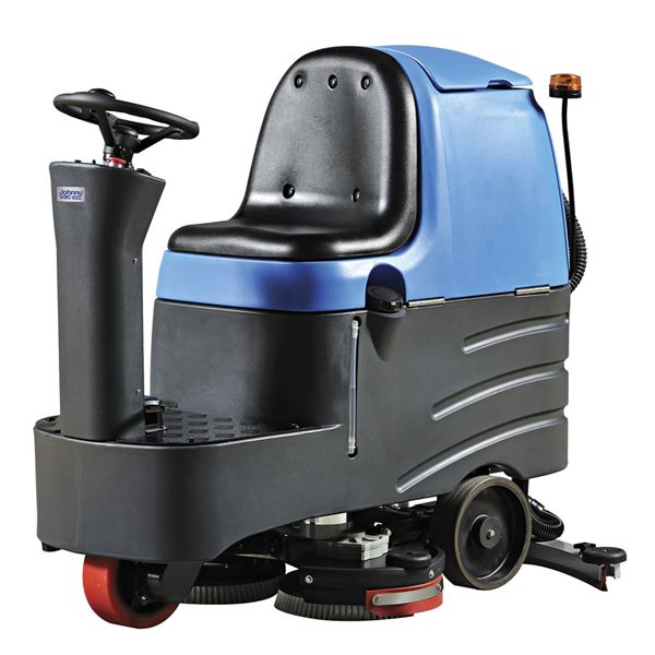 Johnny Vac 28-in Cleaning Path Rider Scrubber with Battery & Charger ...