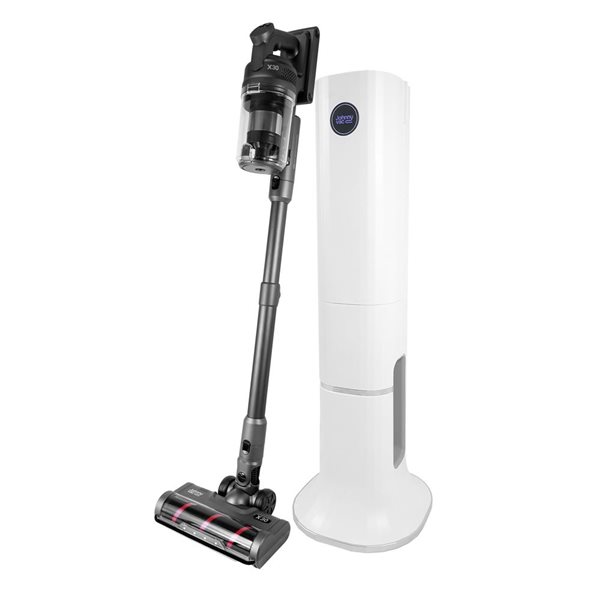 Johnny Vac SERENITY 25.9 V Battery White Cordless Stick Vacuum Cleaner ...