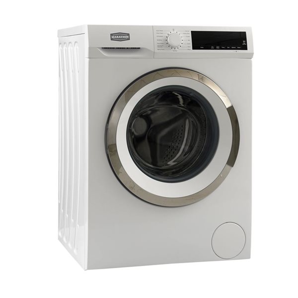 Marathon Deluxe 24-in 2.2-ft³ Front Load Electric Washing Machine ...