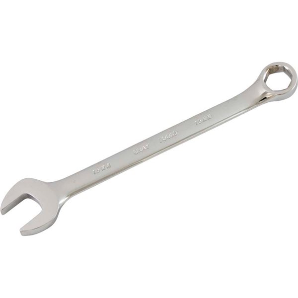 Gray Tools Combination Wrench 16 mm 6 Point, Mirror Chrome Finish MC616 ...