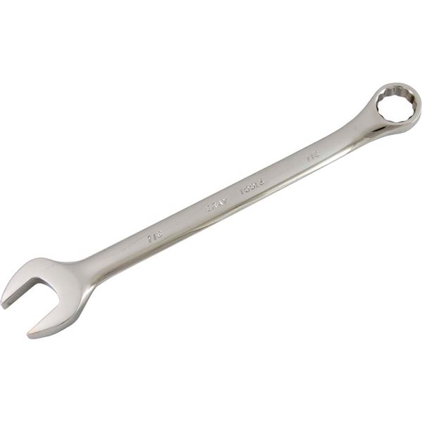 Gray Tools Combination Wrench 7/8-in 12-Point, Mirror Chrome Finish ...