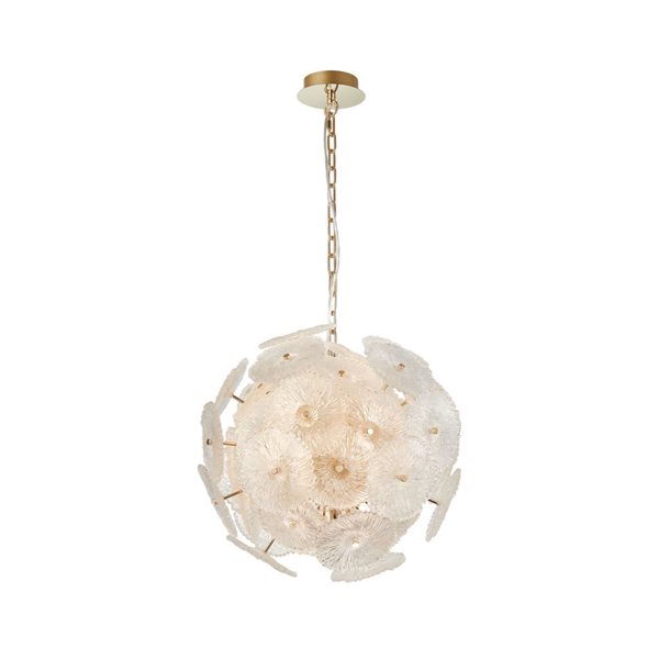 Lustre Bloom par Artcraft Lighting en laiton à 18 lumières de style ...