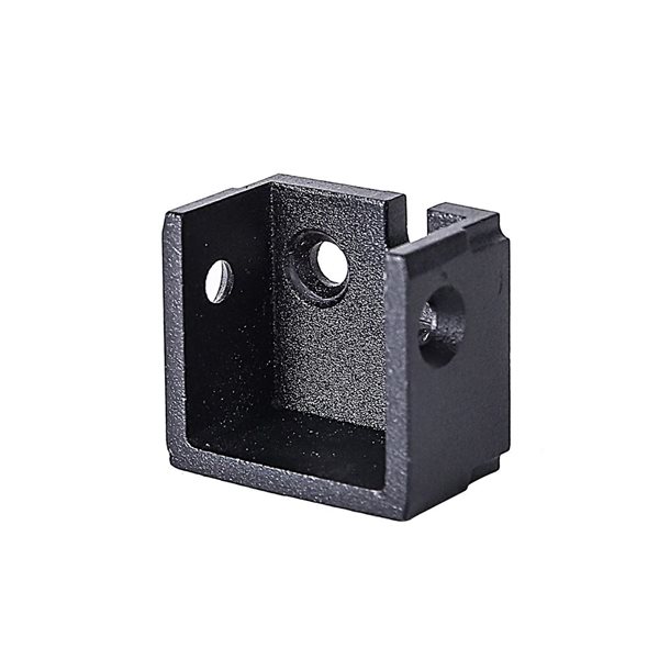 Fortress AL13 Home 4-Pack 6-in x 4.25-in Straight Brackets - Black Sand ...