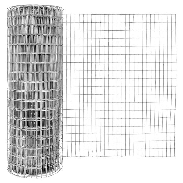 Fencer Wire 3 x 50-ft 14-Gauge Galvanized Steel Wire Fencing w/ 1 x 2 ...