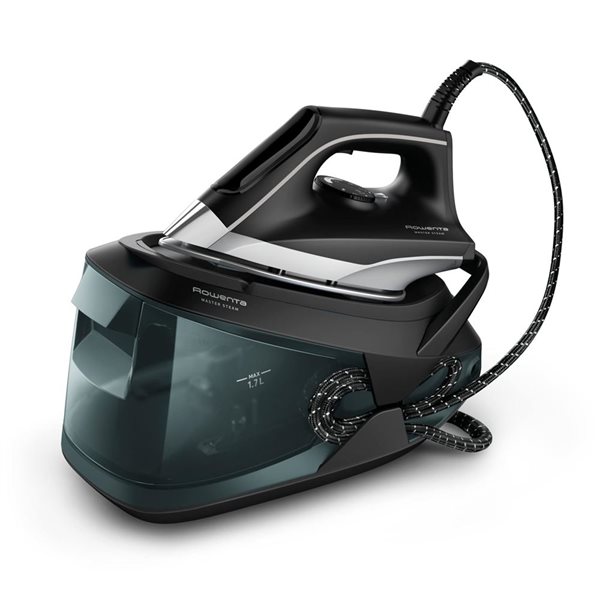 Rowenta Master Steam 1750 W Steam Generator Iron - Black 1830009231 | RONA