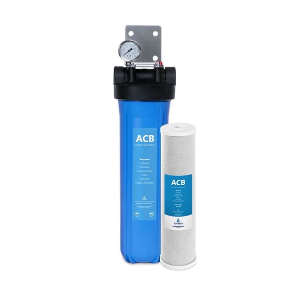 Express Water 1-Stage Carbon Filter Whole House Water Filtration System ...