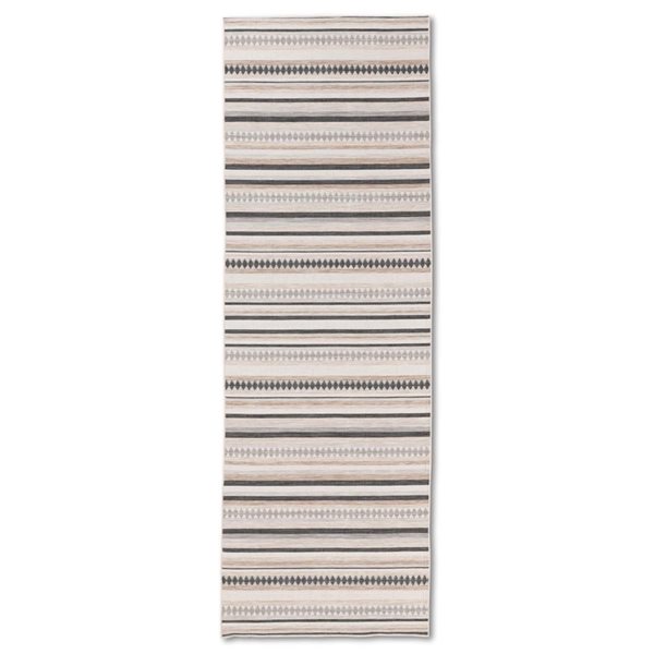 Erbanica 2-ft 6-in x 7-ft 6-in Boho Outdoor Rectangle Loomed Runner Rug ...