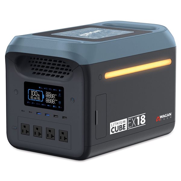 Wagan Lithium Cube EX18 Portable Power Station EL8840 | RONA
