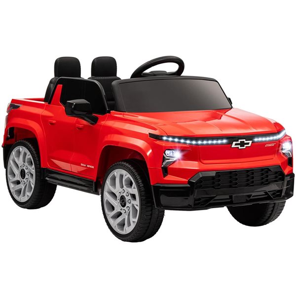 Qaba Kids' 12 V Kids' Chevrolet Silverado RST Ride-On Electric Car w ...