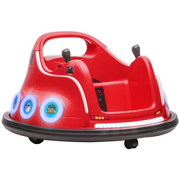 Qaba Kids' 12 V Angry Birds Electric Ride-On Bumper Car w/ Parent ...