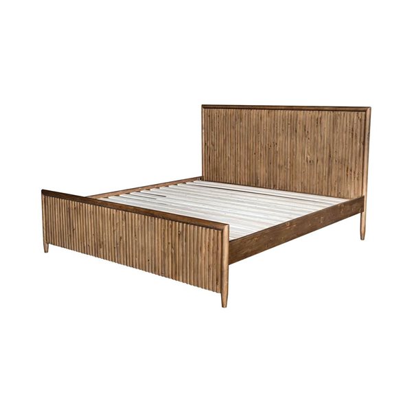 LH Home Britanica Midcentury King Bed - Brown BRT001K | RONA